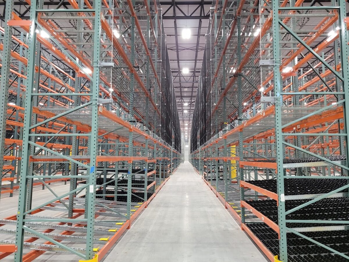 Pallet Flow Racking Installation | Single Source Systems Inc.